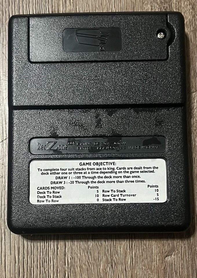 Solitaire Electronic Handheld Game (READ DESCRIPTION) | eBay