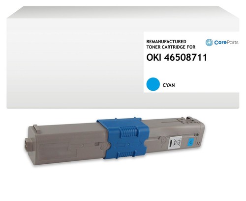 CoreParts 46508711 _C332 _MC363 Toner kit Cyan for OKI Pages: 3000 ~E ...