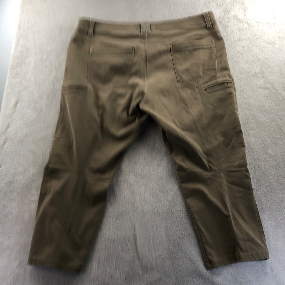 Kuhl Mens Khaki Pants 40x23 Hemmed Vintage Patina Revolt Sweat Pant ...