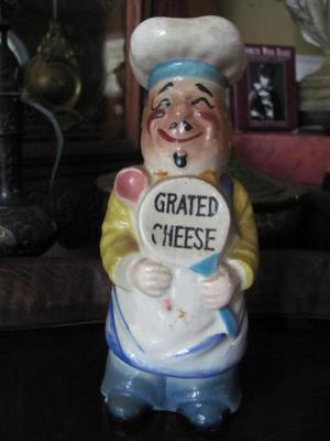 Italian Chef (Parmesan/Romano) Vintage Ceramic Grated Cheese Shaker | eBay