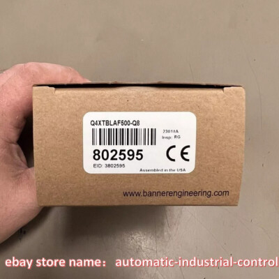 BANNER Q4XTBLAF500-Q8 Laser Displacement Sensor 1PCS New In Box | eBay