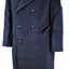 Genuine Polish army Wool Overcoat Dark Blue military officer heavy Navy ...