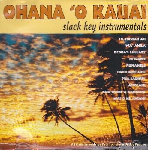 Ohana 'O Kaua'i: Slack Key Instrumentals ORIGINAL Hawaiian 1996 CD | eBay