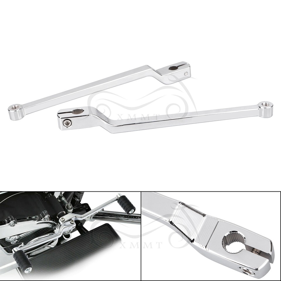 9.84” Extended Heel Toe Shift Shifter Lever Chrome For Harley Electra ...