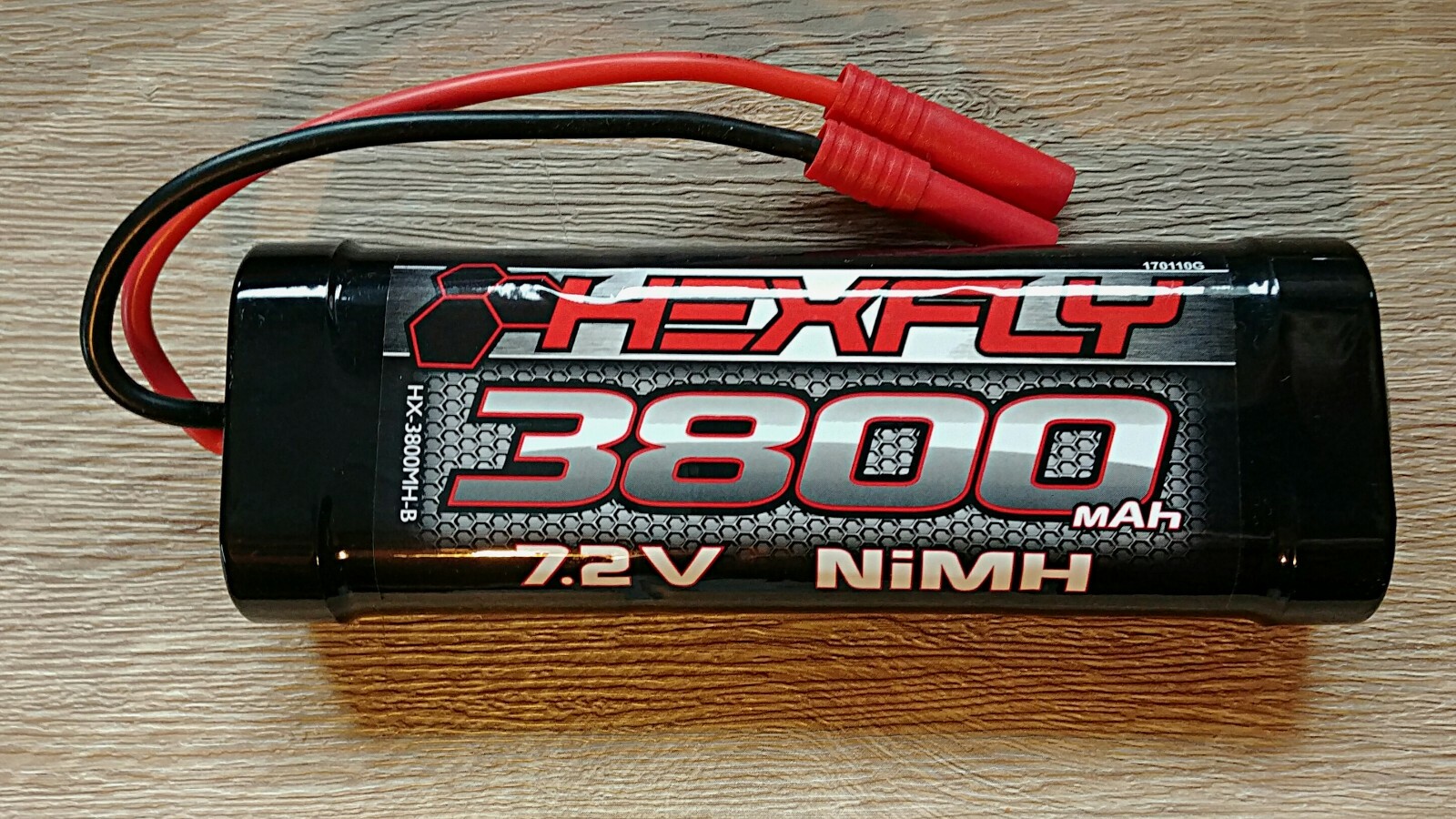 Redcat Racing Redcat Hexfly 7.2V 3800 Mah NiMh Battery Banana 4.0 Hx ...