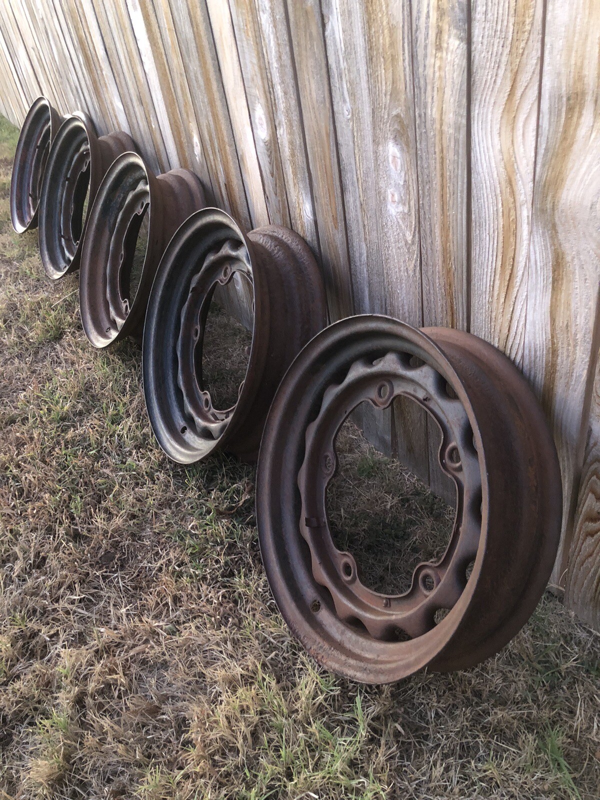 1936-1939 Ford 5 Lug Rims 4 16‚Äùx4 1/2‚Äù 1 16‚Äùx4‚Äù Truck Artillery ...