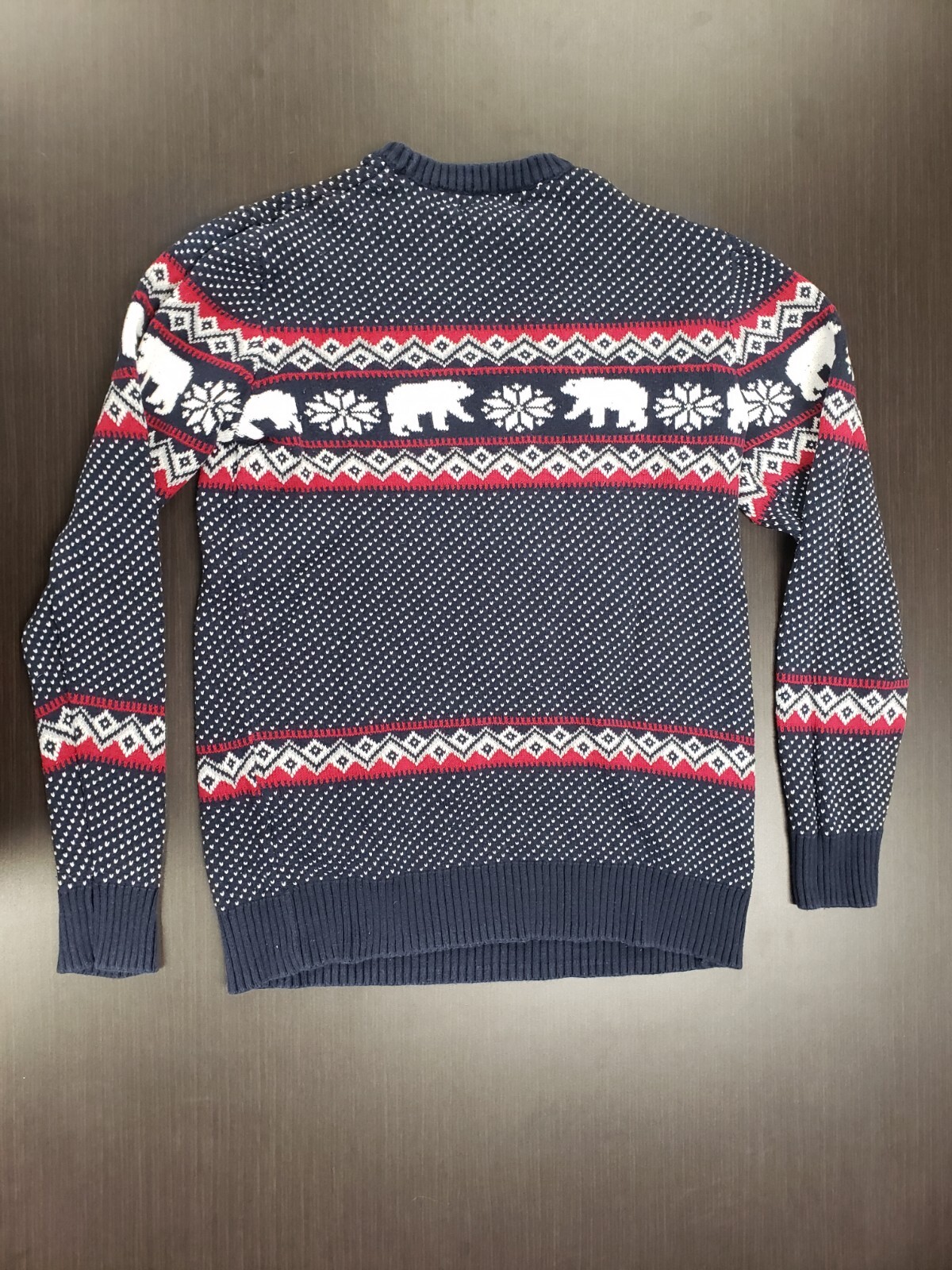 Aspen womens christmas ski sweater size Small polar bear snow flakes | eBay