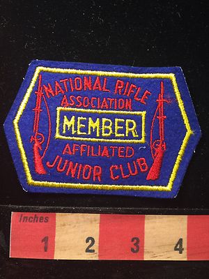 Vintage NRA Patch National Rifle Association Member Affiliated Junior ...