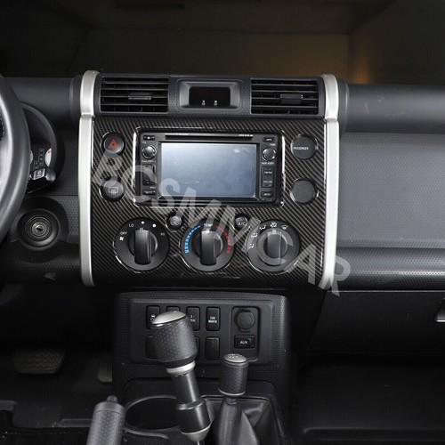 Car Dash Navigation Panel Frame Cover Trim Fit For Toyota FJ Cruiser ...