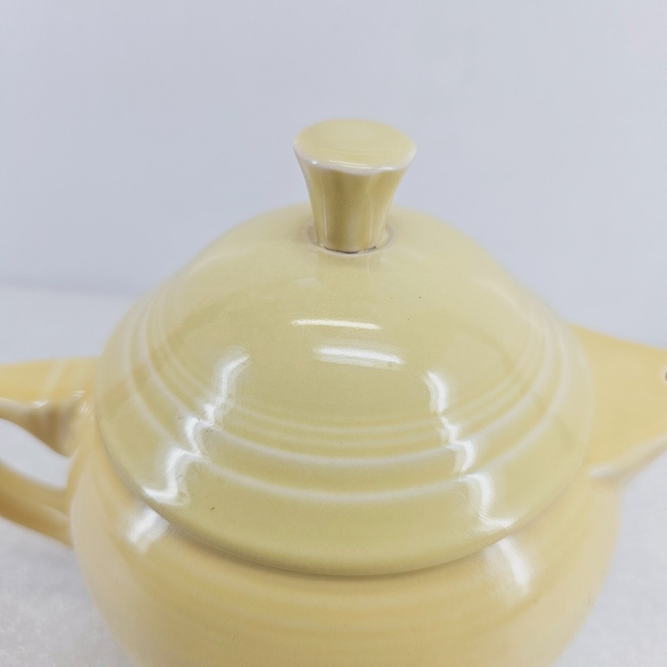 FIESTA WARE SMALL 2 CUP TEAPOT TEA POT pale yellow | eBay