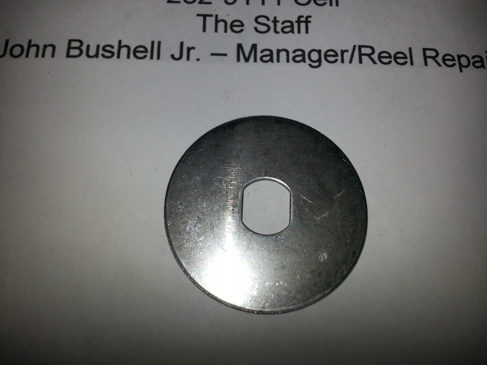 1 Penn Part# 57-440 METAL KEYED WASHER Fits 440SSG, 440SS and 4400SS | eBay