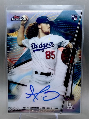 2020 Topps Finest - Dustin May Autograph- #FA-DM - Rookie ‼️MINT‼️🔥🔥 | eBay