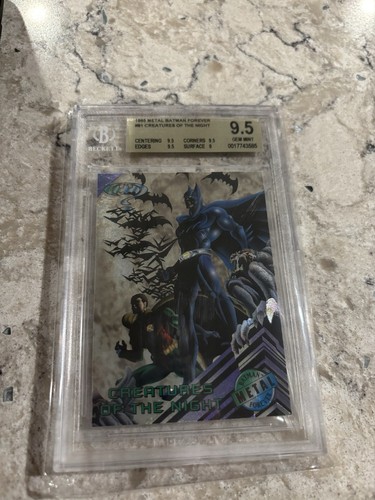 1995 Batman Metal Forever Creatures Of The Night Bgs 9.5 Pop 1 Highest ...