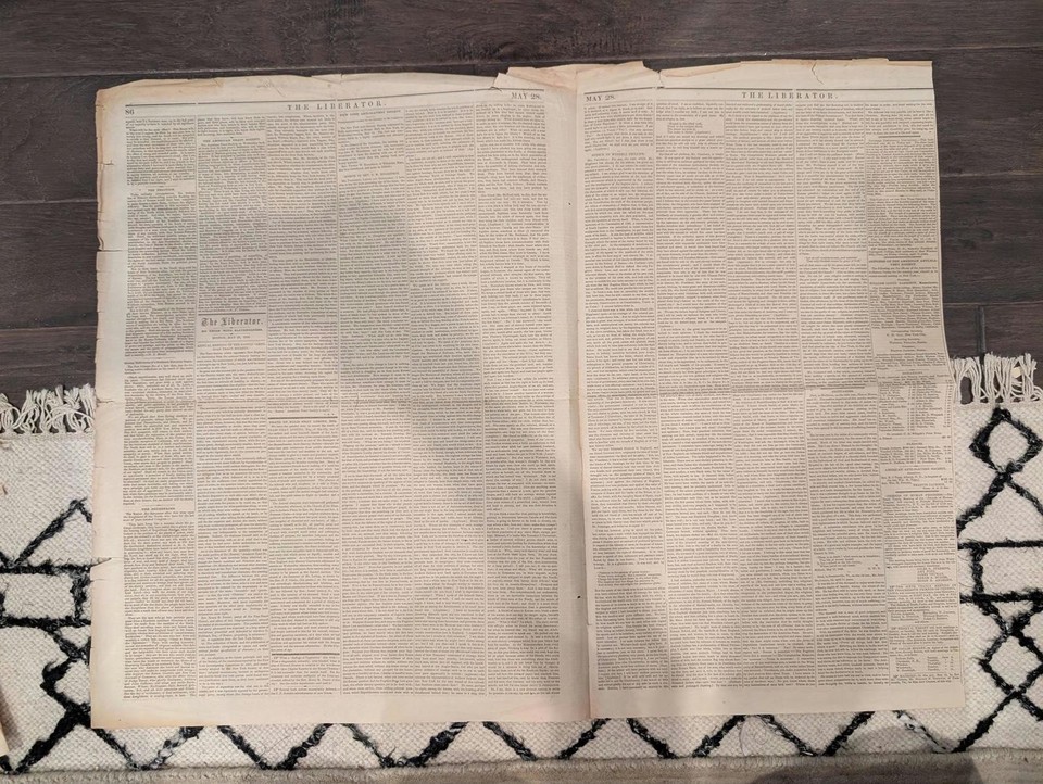 The Liberator Newspaper – May 28, 1858 William Lloyd Garrison ...