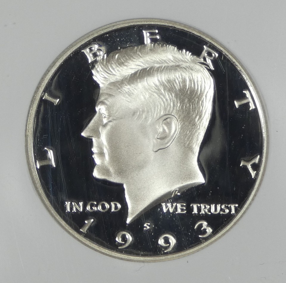 1993-S Kennedy Silver Half Dollar CERTIFIED NGC PROOF 70 ULTRA CAMEO | eBay