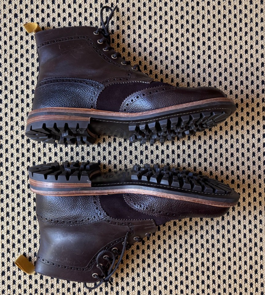 Trickers Stow Boot/Division Road Exclusive 11UK, Brown multi, Excellent ...