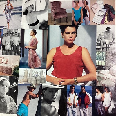 Boston Catalog Jordan Marsh 1989Rare VHTF Fashion Models Nautica Spring ...