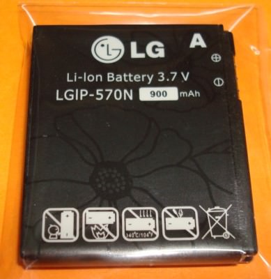 OEM LG LGIP-570N BATTERY FOR GM310, KV600, KV800, GD570 DLITE GS505 ...