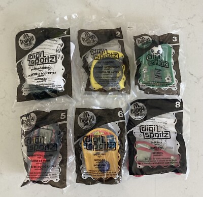 2008 Digi Sportz McDonald’s Happy Meal Toys Almost Complete Set | eBay