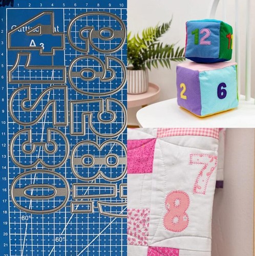 Numbers Metal Cutting Dies Scrapbooking Paper Card Photo Album ...