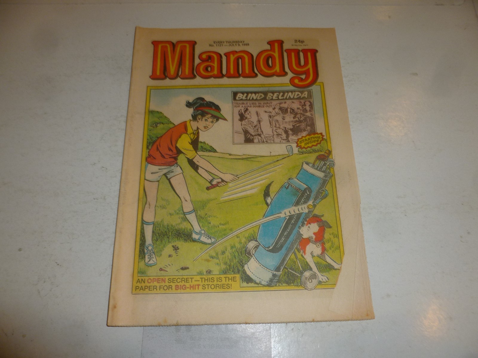 MANDY Comic - Issue No 1121 - Date 09/07/1988 - UK Paper Comic | eBay UK
