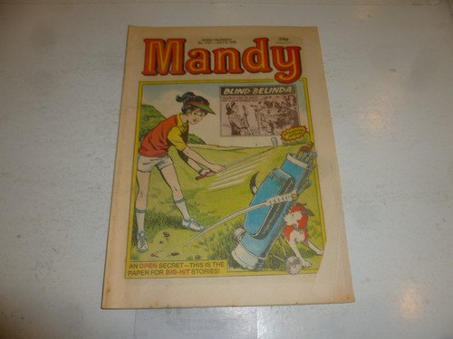 MANDY Comic - Issue No 1121 - Date 09/07/1988 - UK Paper Comic | eBay UK