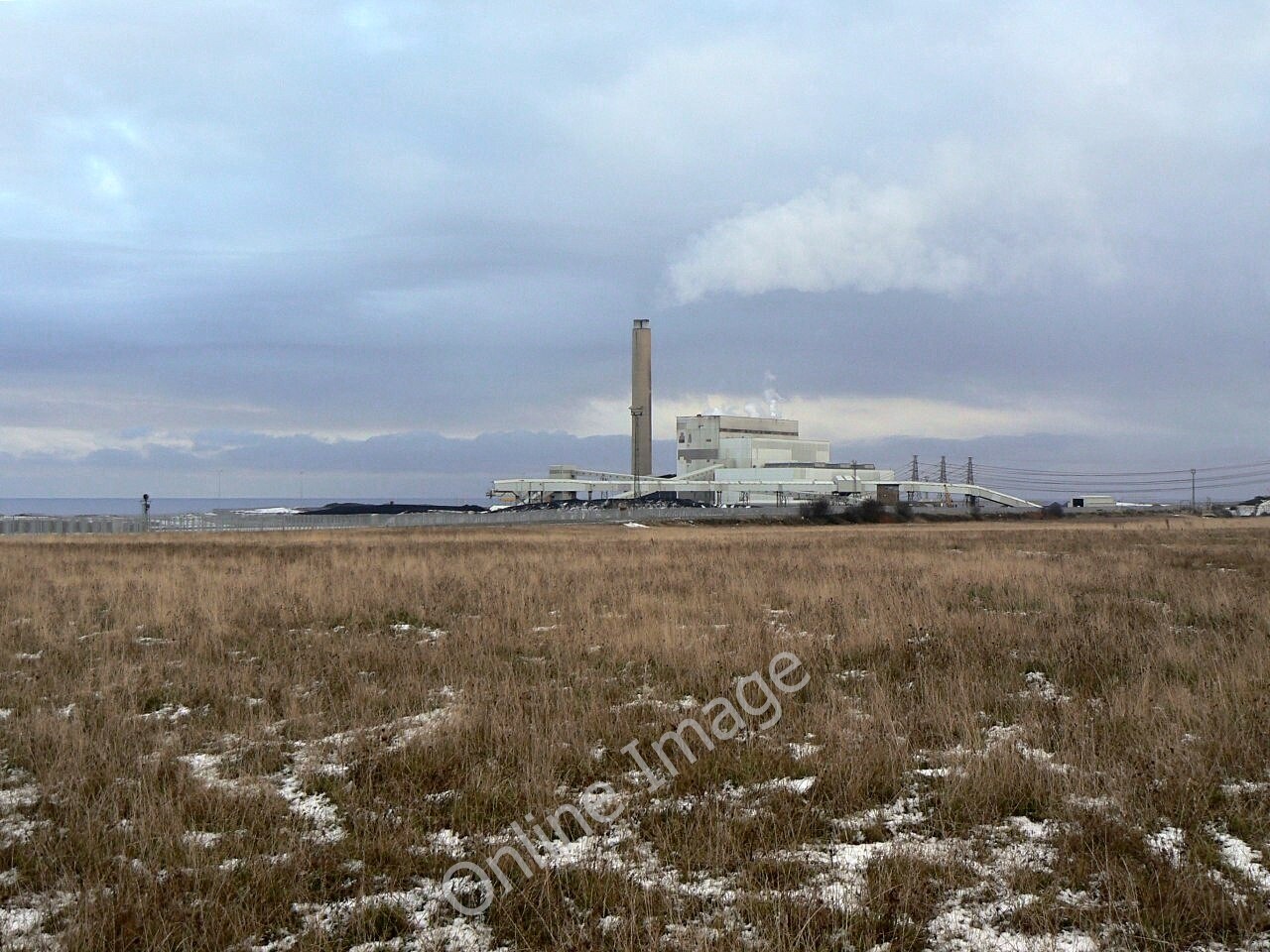 Photo 6x4 Lynemouth Colliery site Although coal production on the site ...