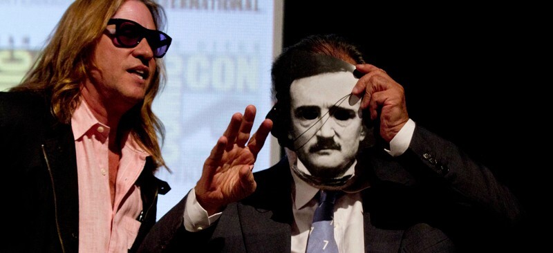 TWIXT Coppola Movie Promotion. Val Kilmer! Edgar Allen Poe 3D-glasses ...