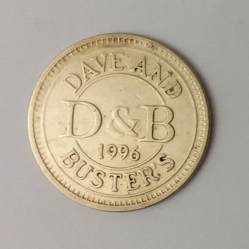 Dave & Busters 1996 Arcade Game Token 24mm | eBay
