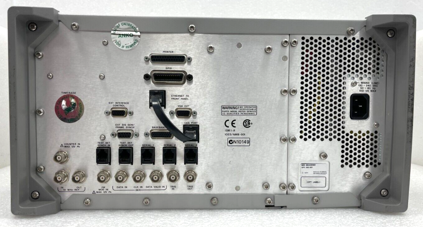 Agilent 8960 Series 10 E5515C Communications Test Set w/ power cord ...