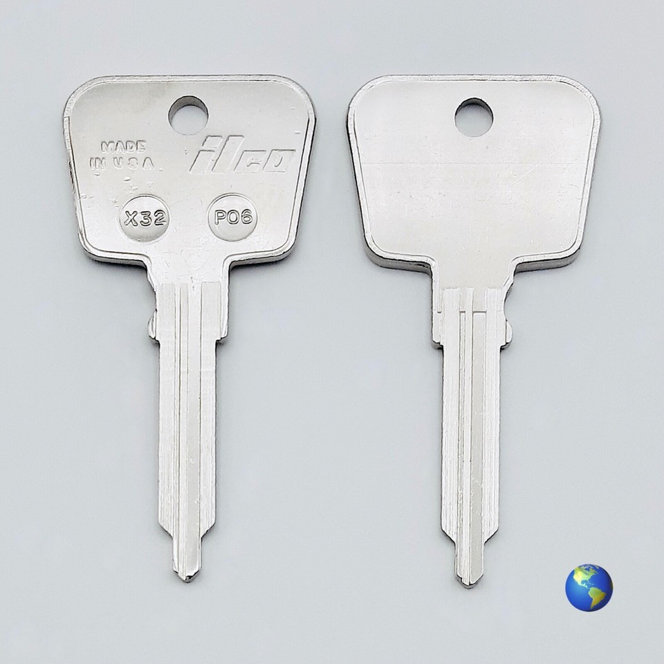 PO6 Key Blanks for Various Models by Porsche (2 Keys) | eBay