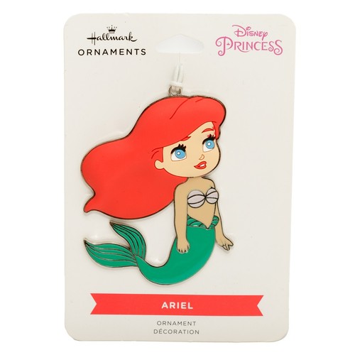 Hallmark Christmas Metal Ornament Disney Princess Ariel | eBay