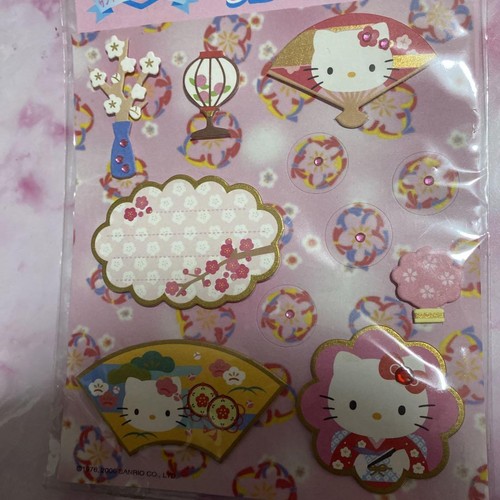 Sanrio Hello Kitty 3D Stickers Craft Art Series Doll Festival | eBay