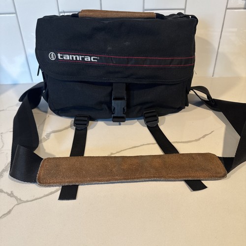 Tamrac 606 Zoom Traveler 6 Shoulder Bag Black USA '80's Rare...MUST SEE ...