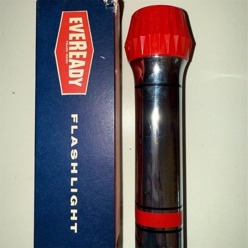 Vintage Eveready 5MF 2 Cell Magnet Lite Flashlight Pre-1930 Union made ...