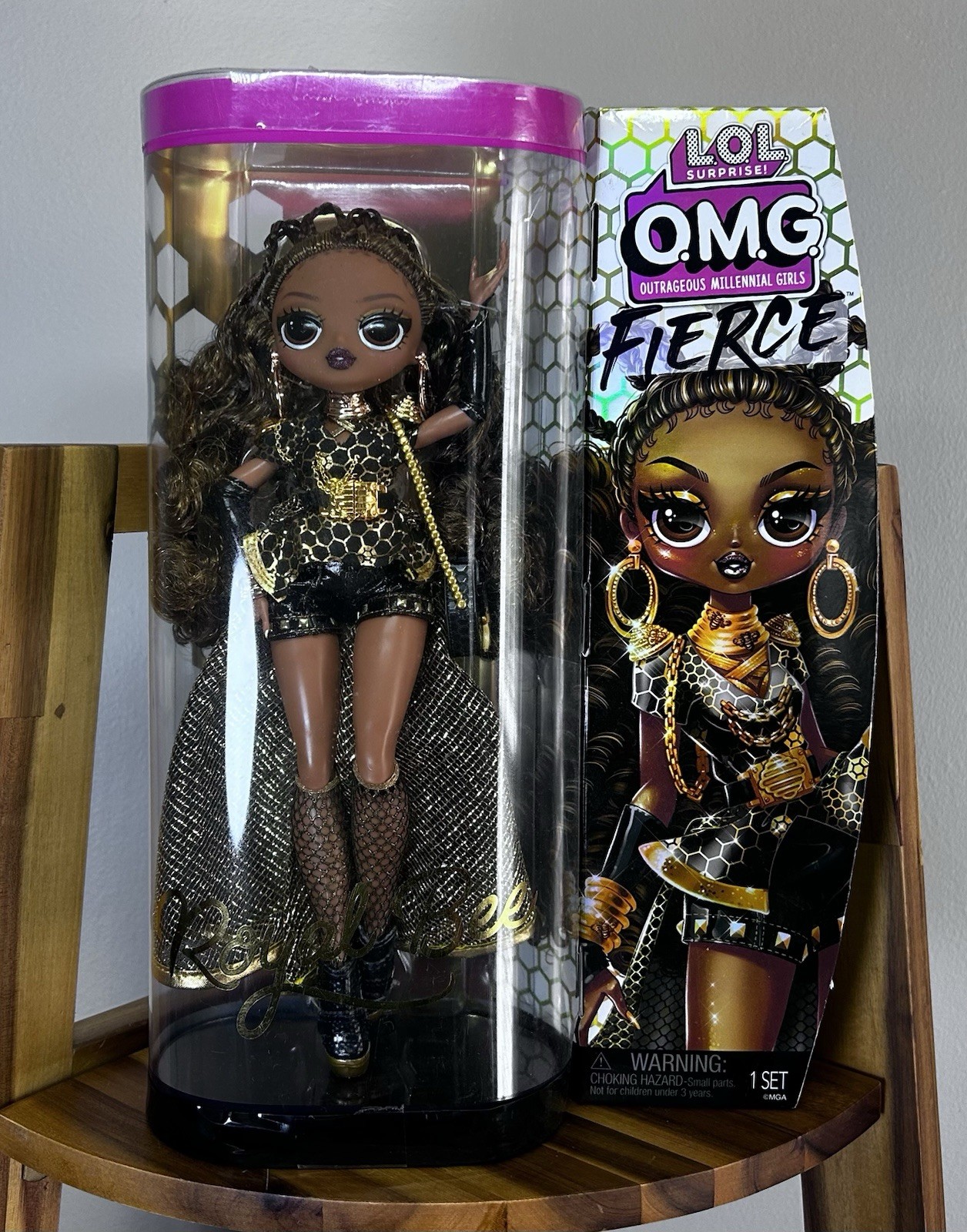 LOL Surprise OMG Fierce Royal Bee Fashion Doll NEW NIB w/ Accessories ...