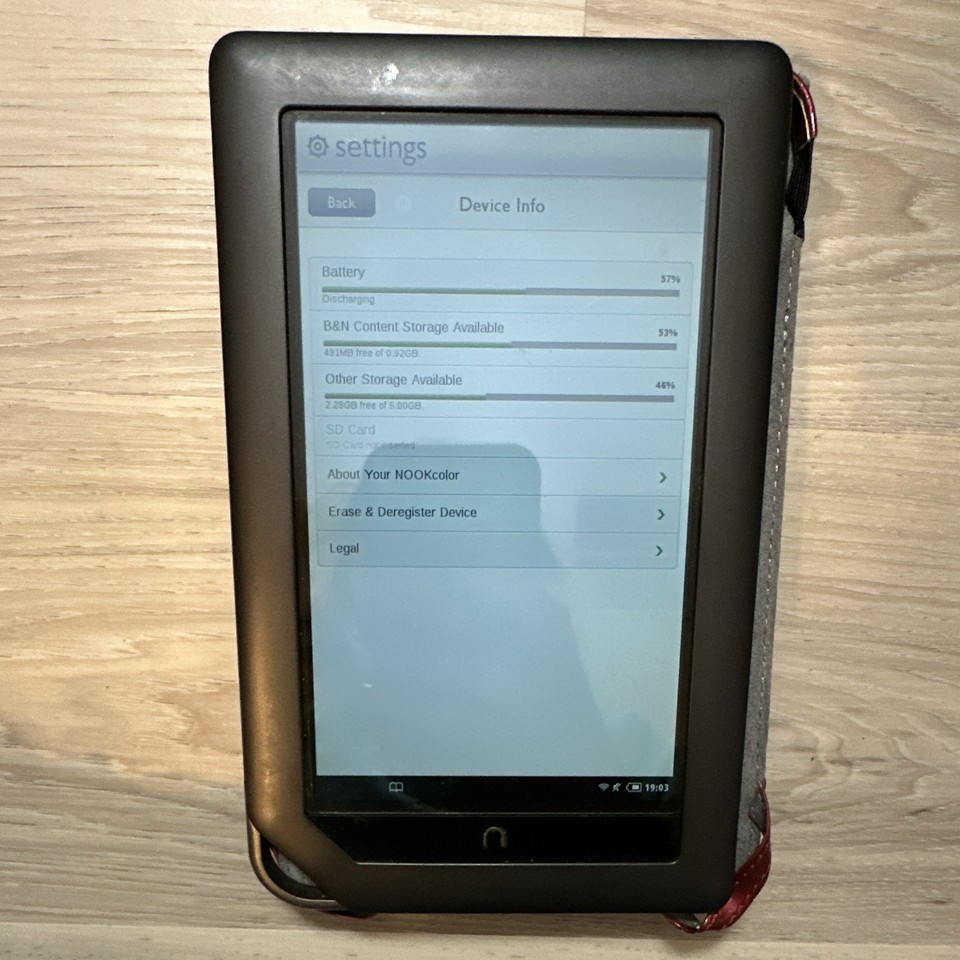 Barnes & Noble NOOK Color 7in Wi‑Fi Android Tablet 8GB Black ...