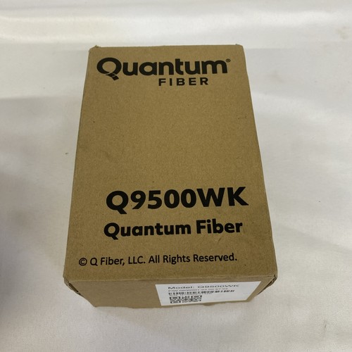 Quantum Fiber Tri Band WiFi 6 Pod Plug In Model Q9500WK | eBay