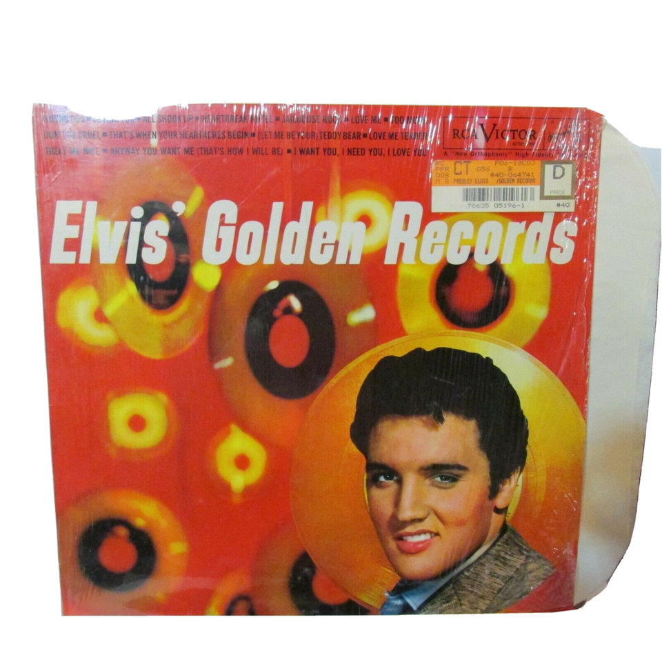 1984 Elvis Golden Records Vinyl LP 33 RCA Victor LPM AFMI-5196 Mono ...