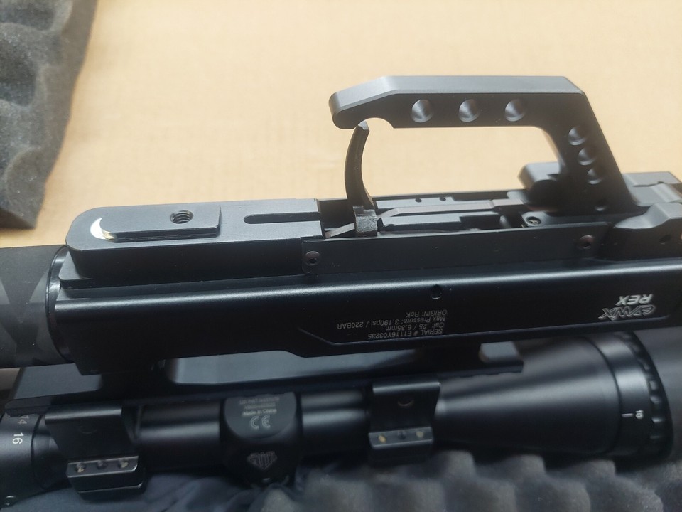 Evanix Rex Precharged Pneumatic Pellet Rifle .25 Caliber | eBay