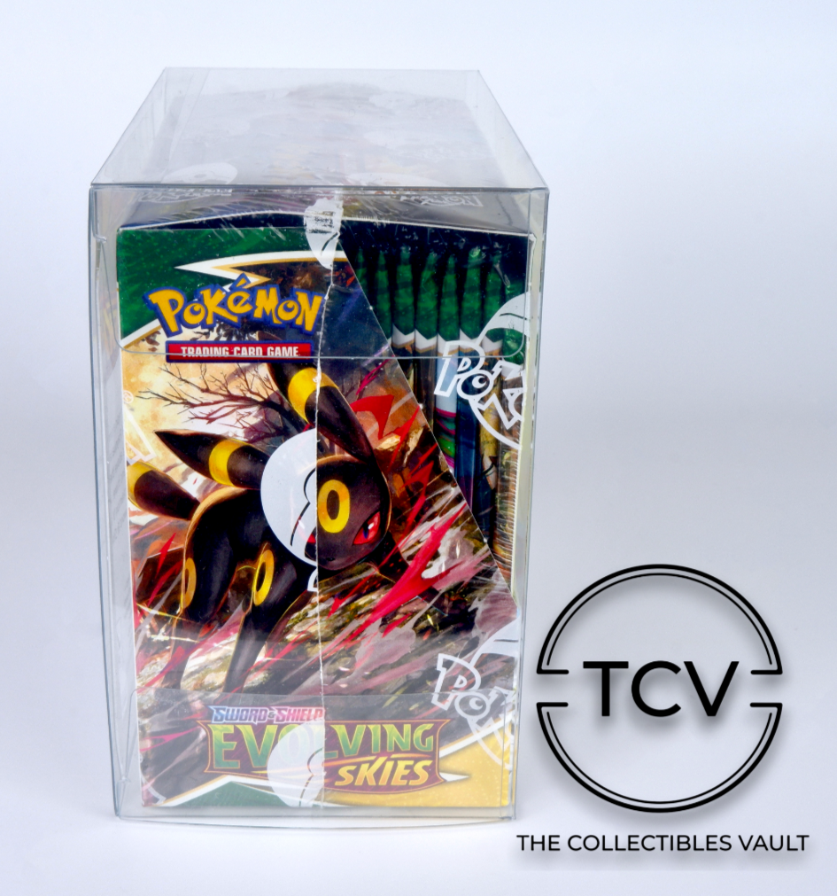 Pokémon Booster Box Protector Case - 0.6mm Thickness Strong Plastic (1 ...