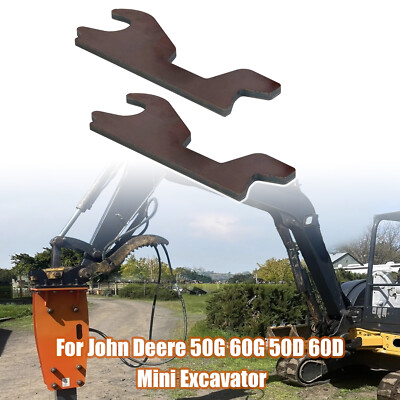 For John Deere 50D 50G 60D 60G Excavator Quick Attach Bucket Ears ...