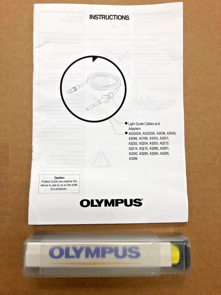 Olympus A3215 LIGHT GUIDE ADAPTER, ACMI TO OLYMPUS LIGHT SOURCE, RETAIL ...