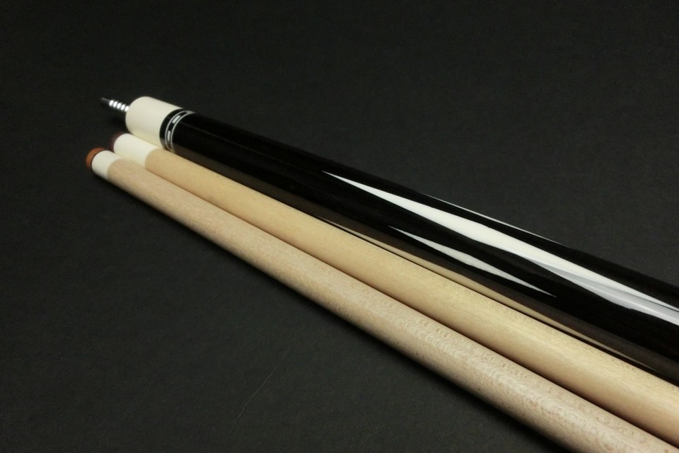 Nitti Custom Cue 2002 Ebony Diamond Inlay Radial Joint Billiards Pool ...