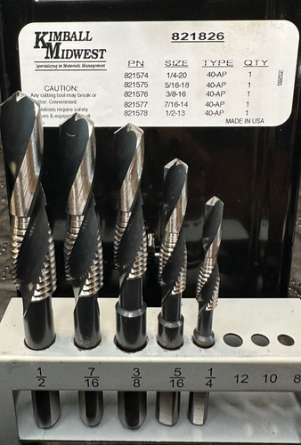 Industrial High Performance Kimball Midwest 821826 5 Piece Power Tap ...