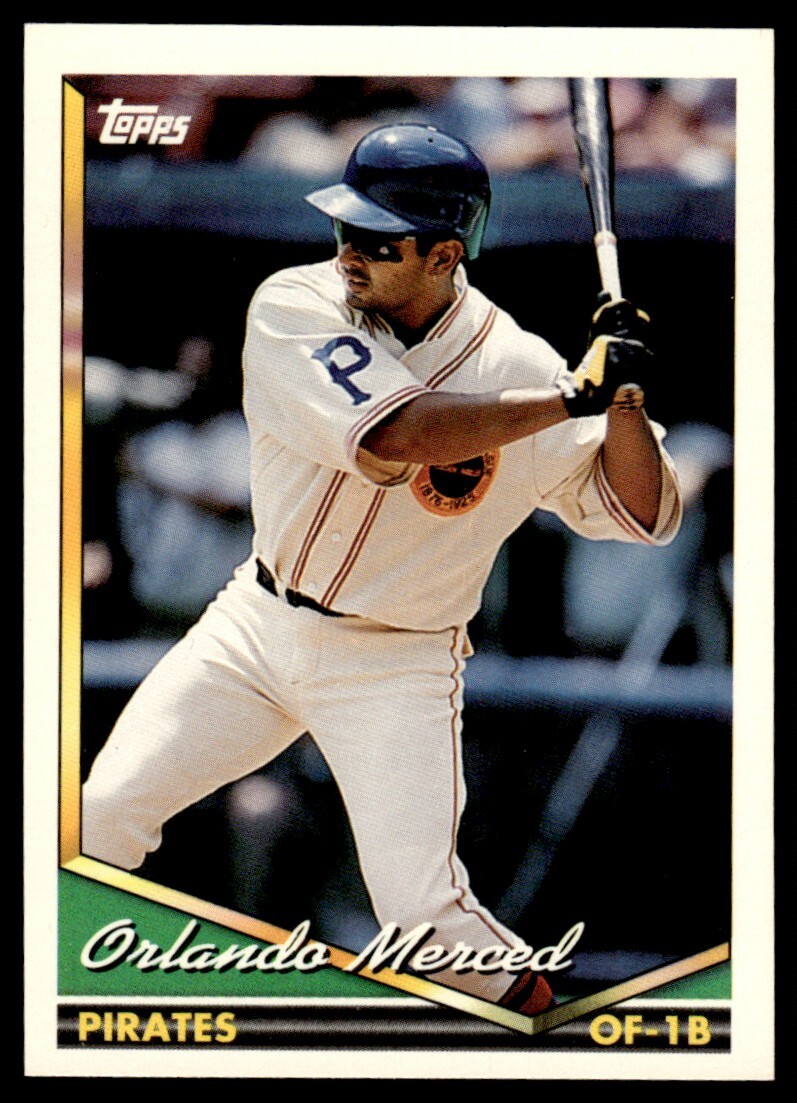 1994 Topps Orlando Merced Pittsburgh Pirates #281 16836 | eBay