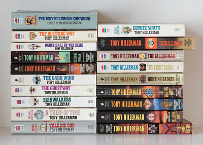 Tony Hillerman LEAPHORN & CHEE Complete Series Lot of 19 (#1-18+) Set ...