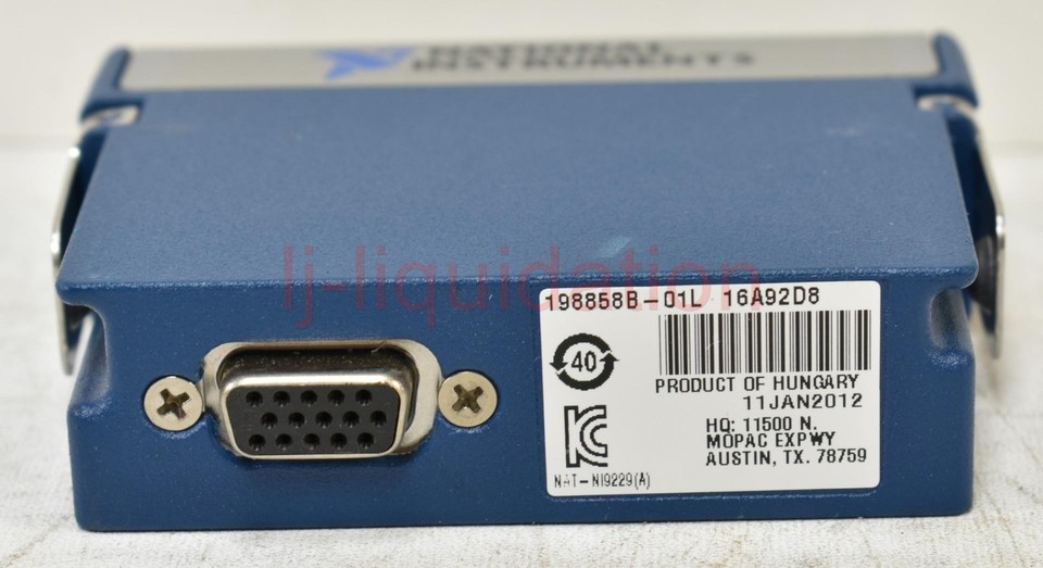 National Instruments NI 9229 Analog Input Module | eBay