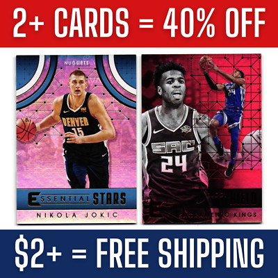 2017-18 NBA Panini Essentials Basketball Cards / You Pick / EX-MT | eBay