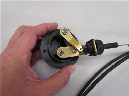 FLOW-RITE LIVEWELL CONTROL CABLE AND OPEN - CLOSE LEVER 10' MARINE BOAT ...